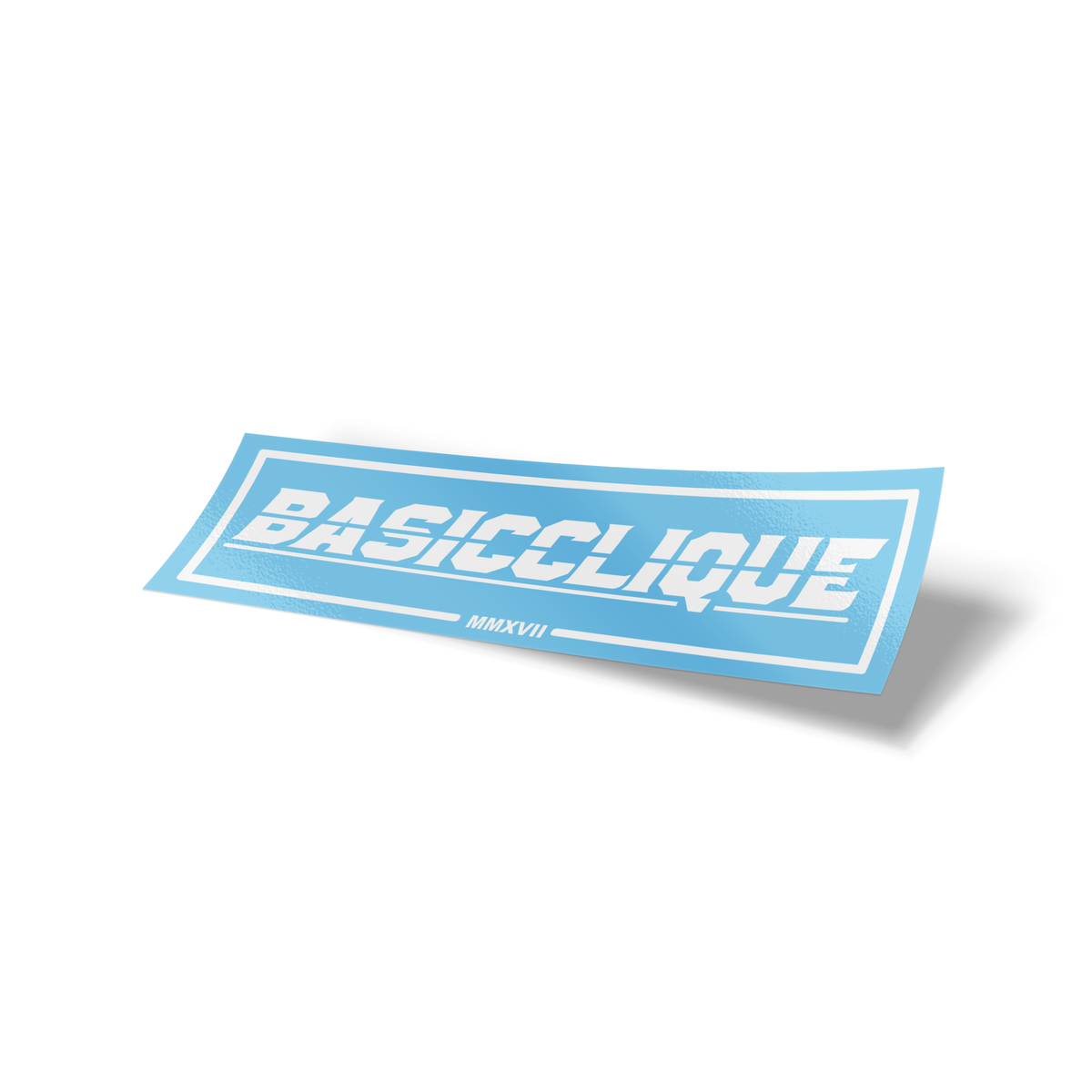 Clique Back Window Banner – BasicClique